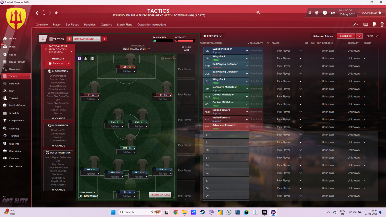 MY BEST TACTIC FOR FM24 works for big and small teams - Tactics Sharing ...
