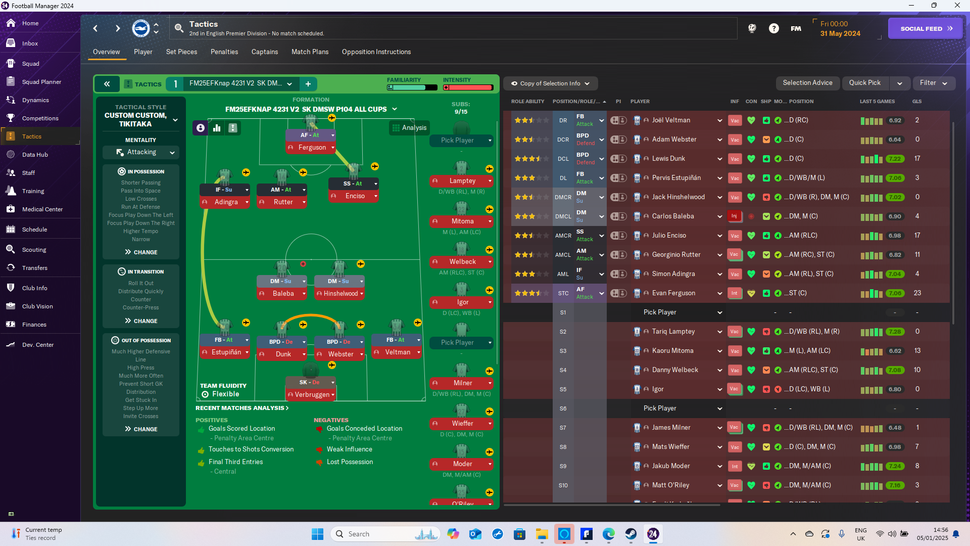 Knap - FM26 and FM24 FM23 FM22_FM 21 - FM 20 -FM 19 Tactics - Page 821 ...