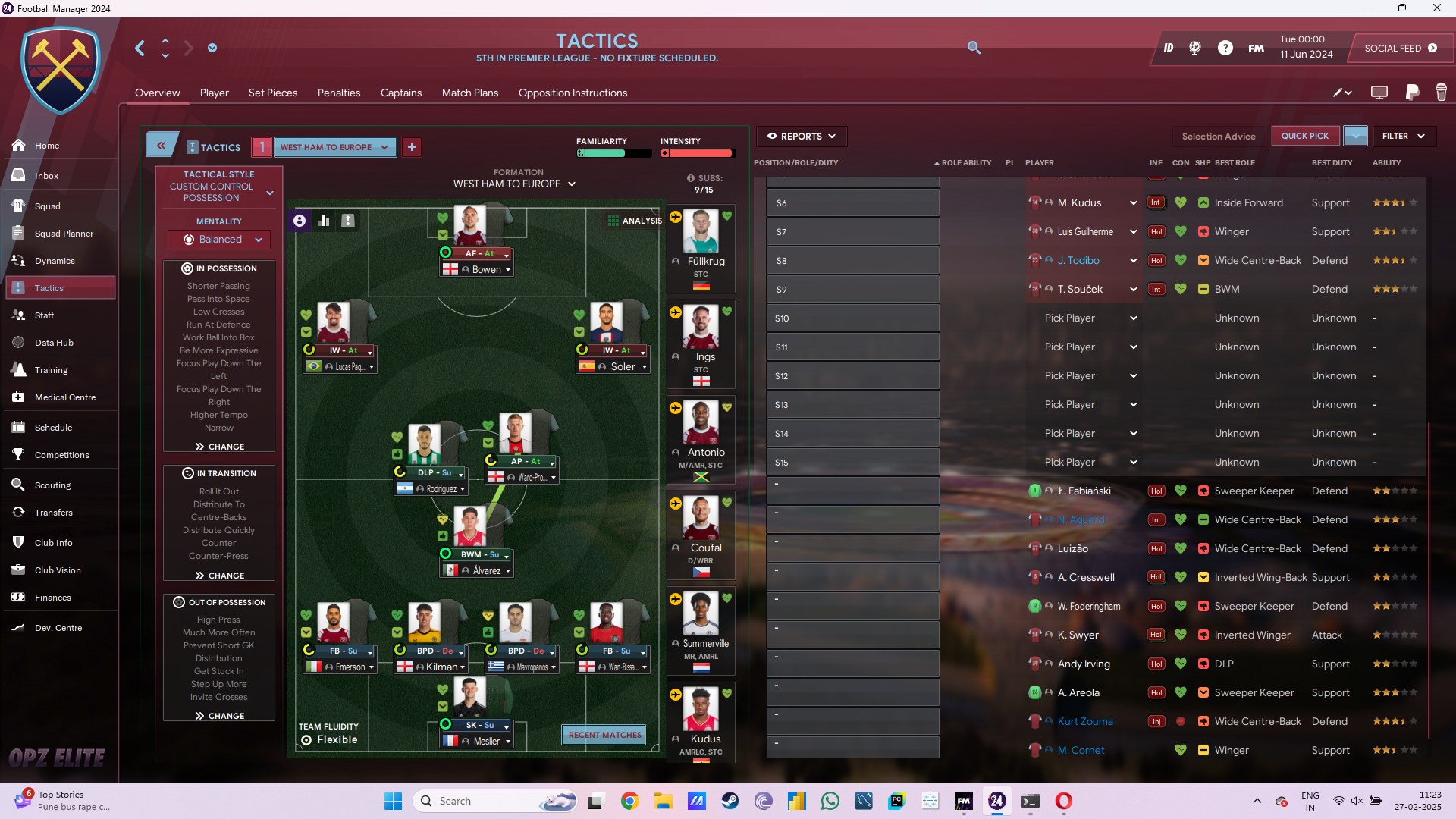 Swagata1998 FM26 FM 24(24/25) FM 24 Tactics - Tactics Sharing Centre ...