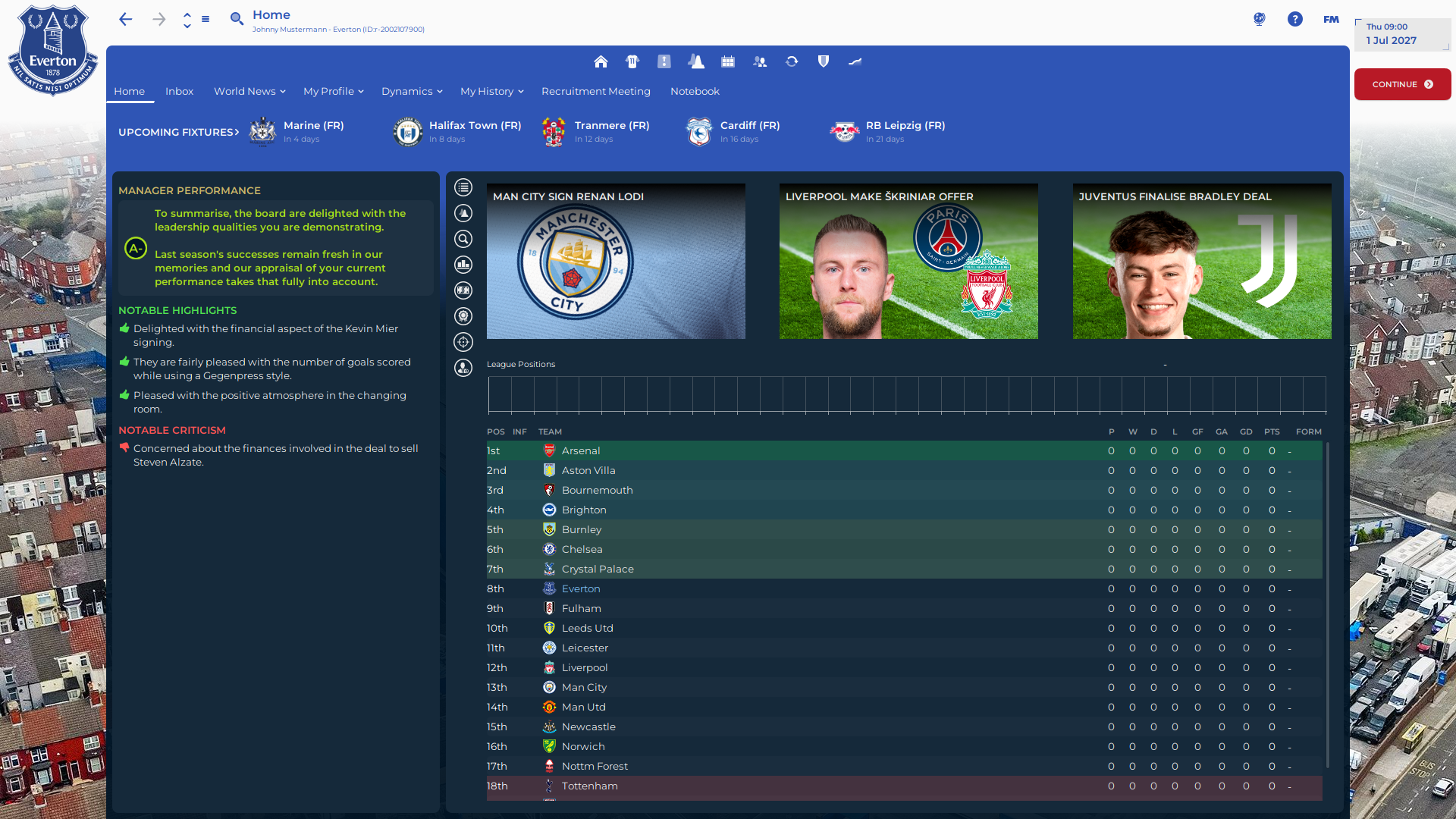 Sidebar Location & Horizontal - Skinning Hideout - Sports Interactive ...