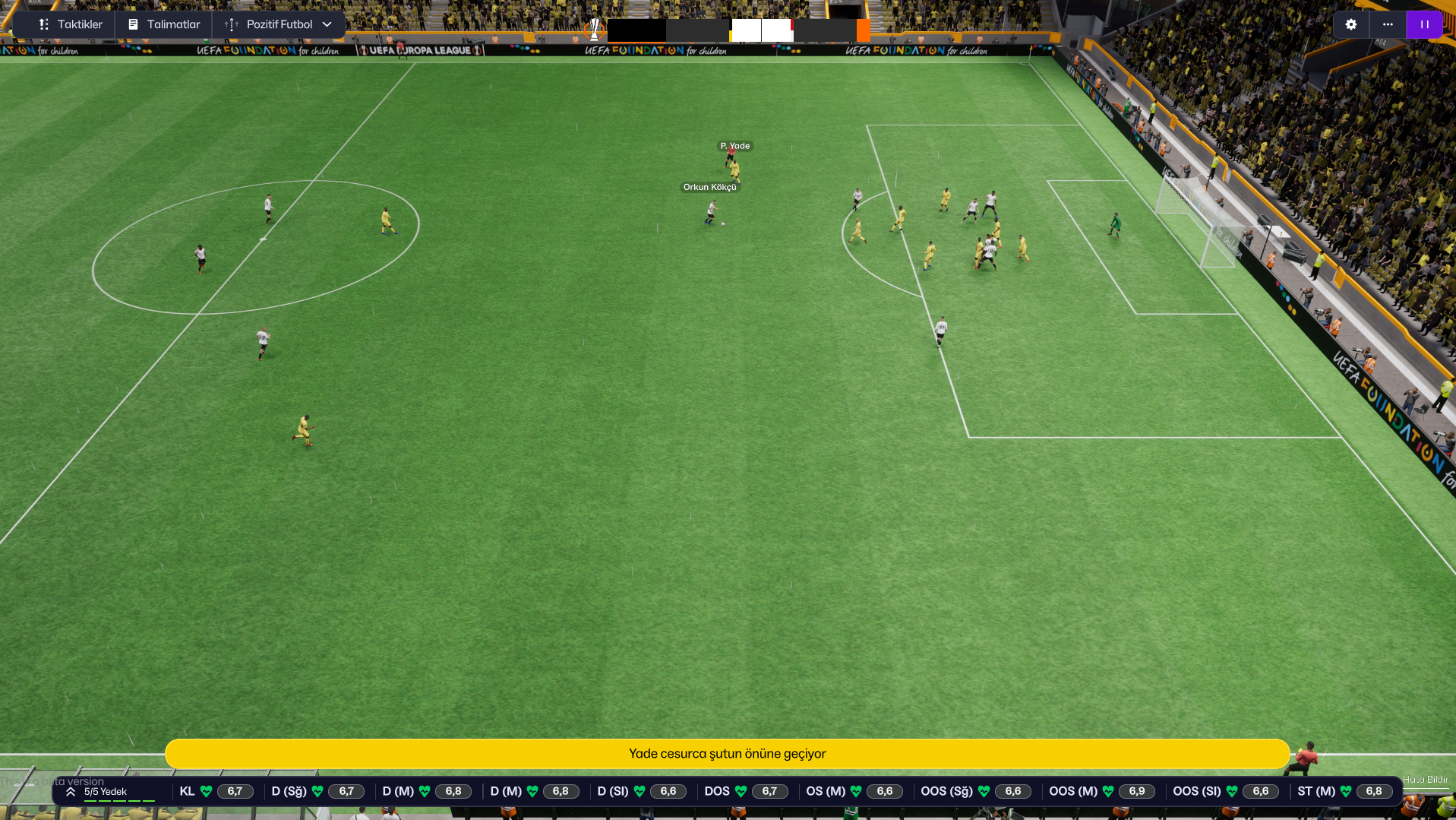 Scoreboard partially missing / not displaying correctly during matches ...