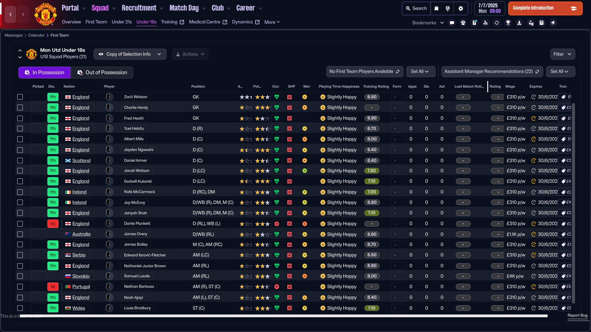 Auto Sizing Columns Shrinks Everything - Squad UI Issues