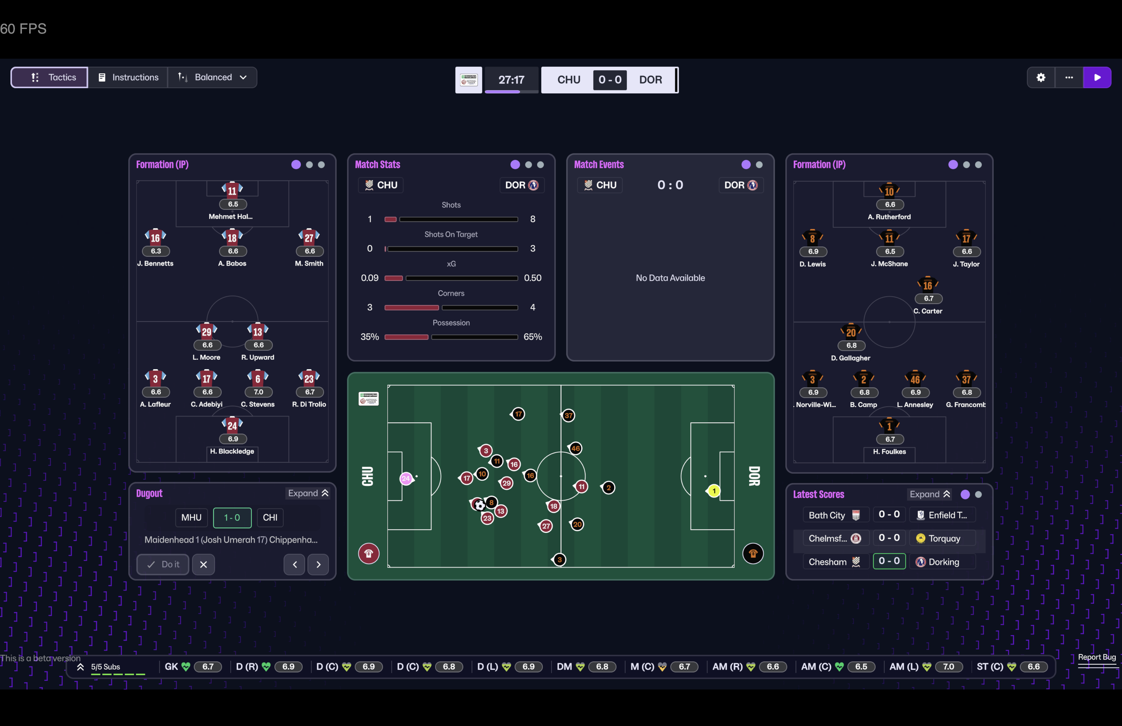Incorrect kit showing on squad bar vs kit being worn - Player Behaviour ...