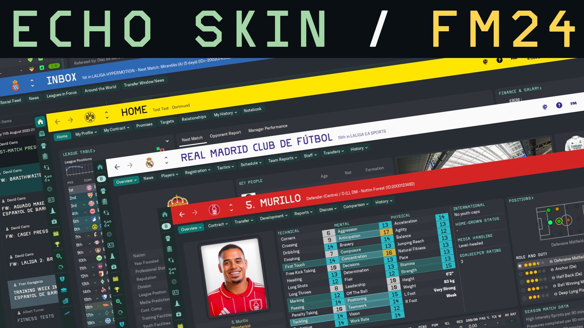 [FM24]Echo Skin - A custom skin for FM24 - Skinning Hideout - Sports ...