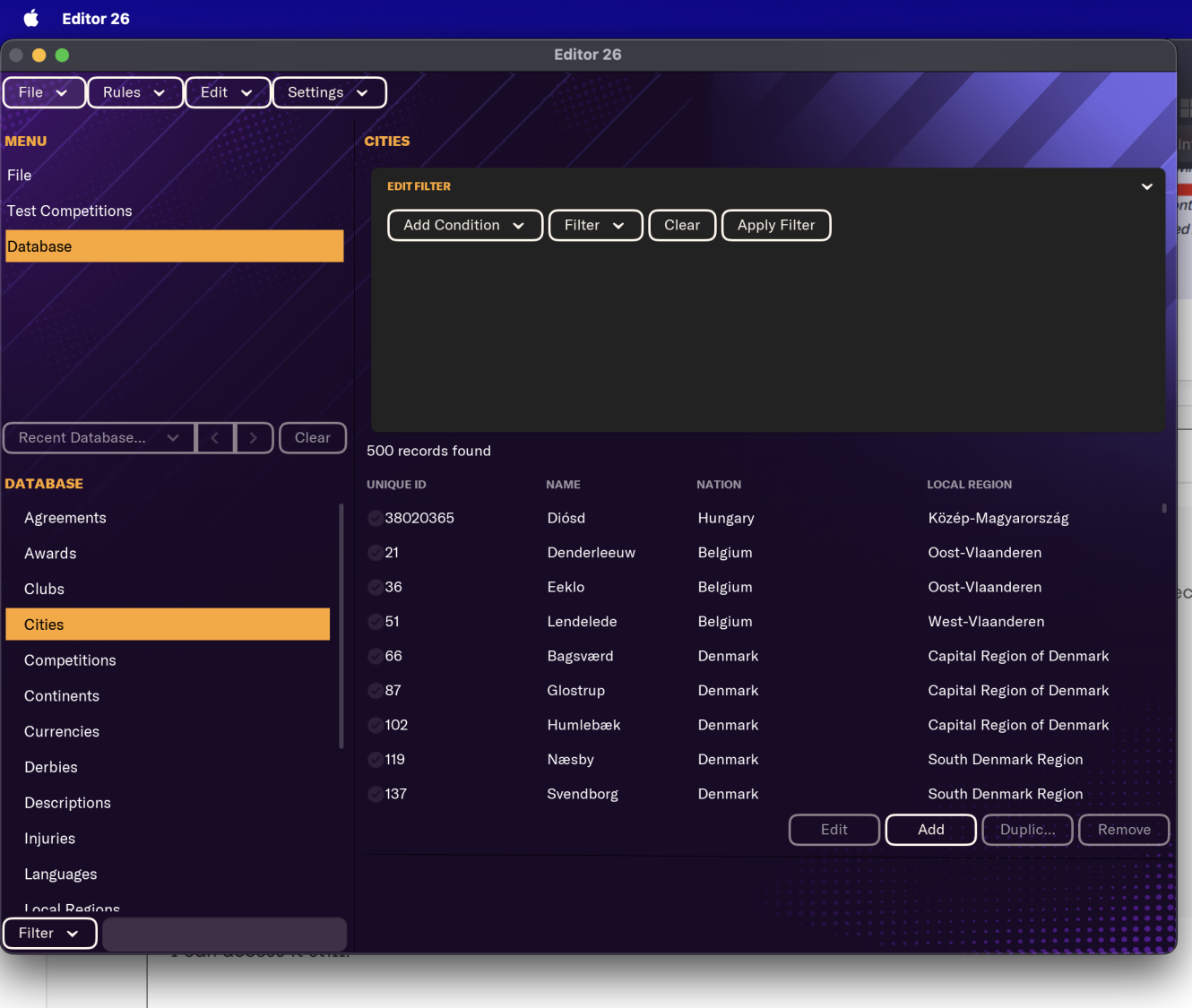 FM26 - In Game Editor - Football Manager General Discussion - Sports ...