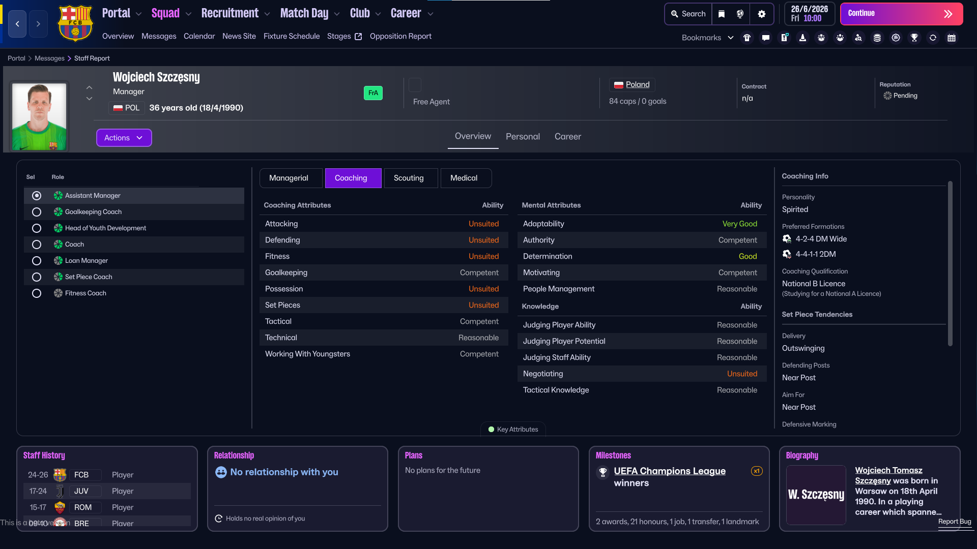 Official Football Manager 26 Feedback Thread - Page 108 - Football ...
