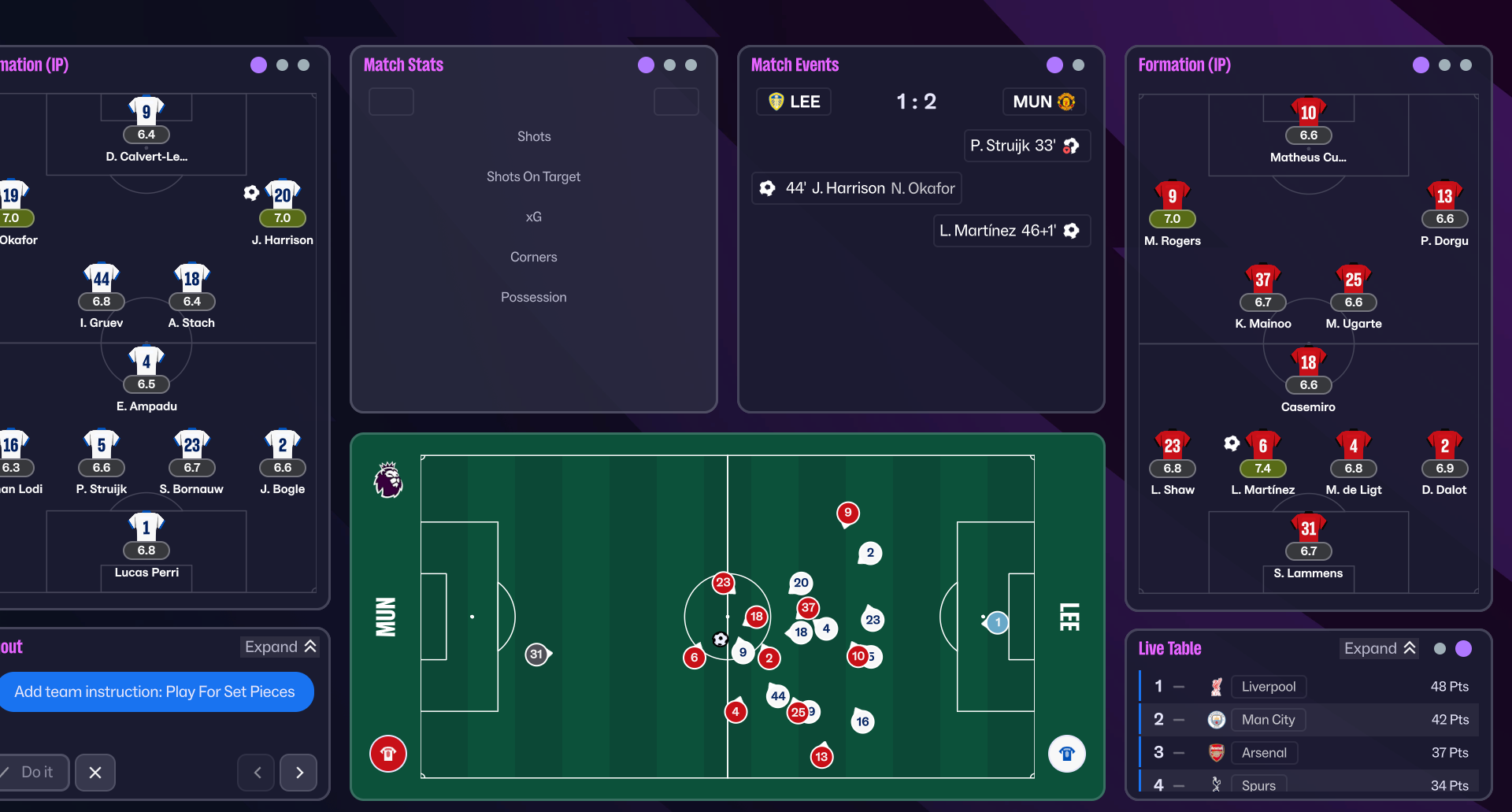 Match Stats not showing during match - General UI Issues - Sports ...