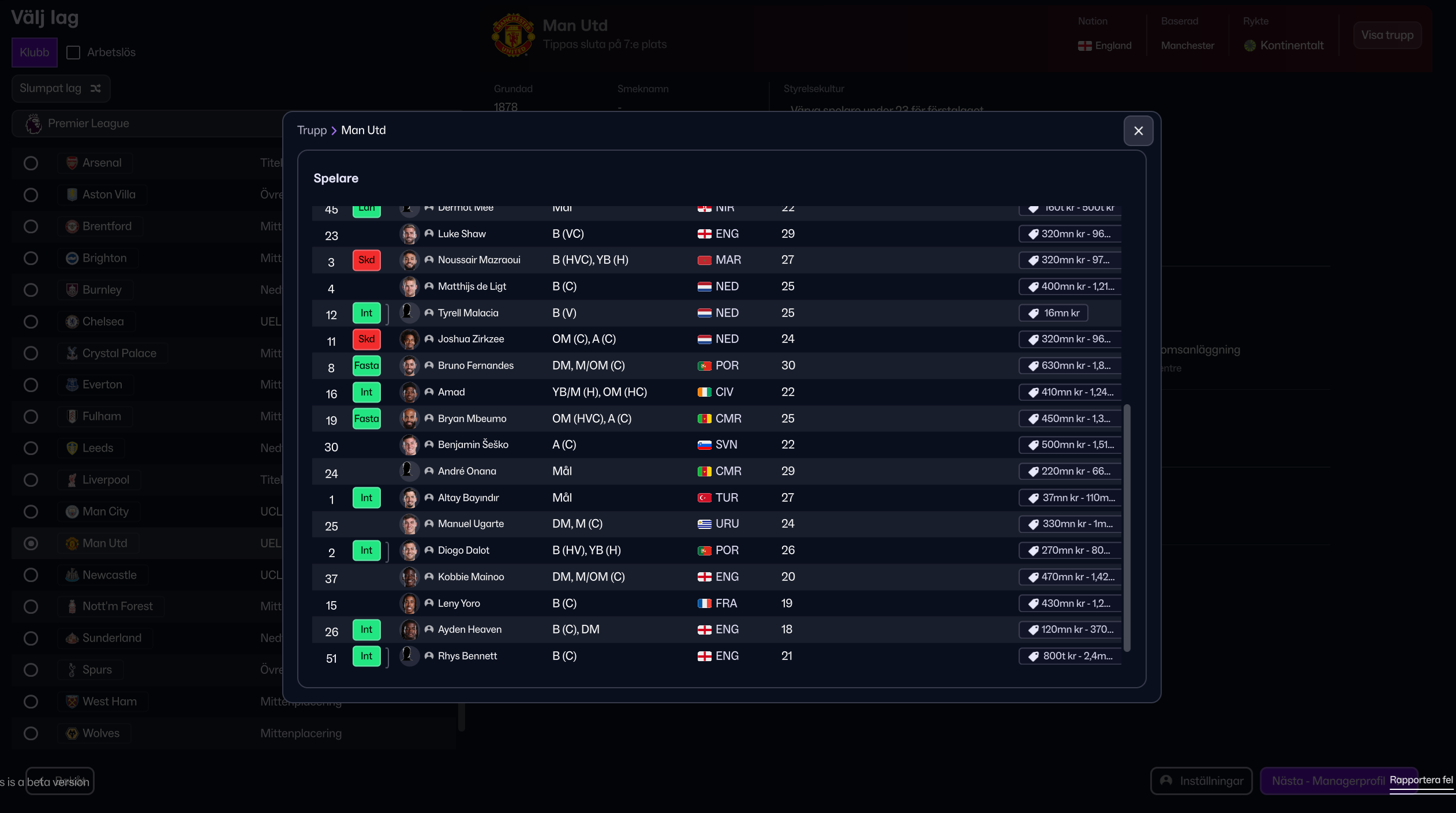 Picking team - when checking squad the placeholder picture doesn't line ...