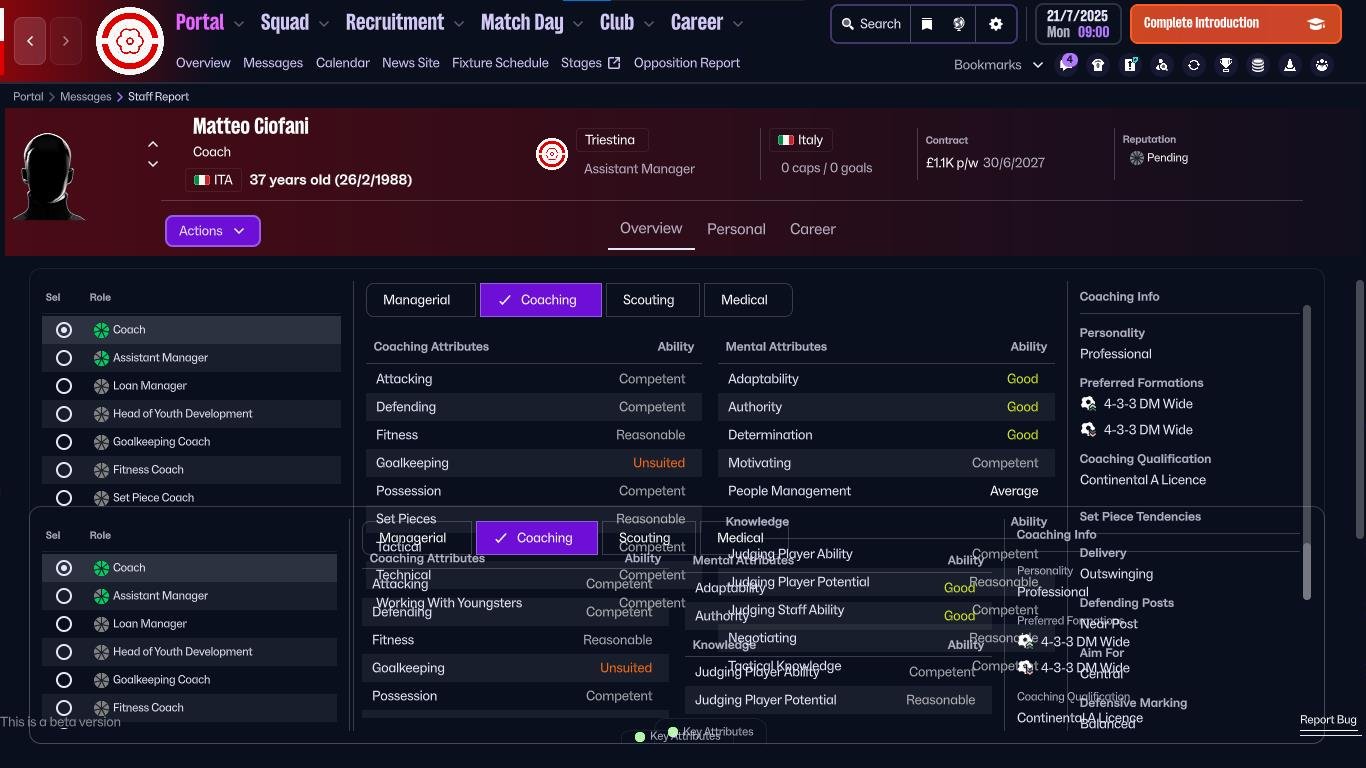 Staff Screen Attribute and Role Display Overlap Issue - General UI ...