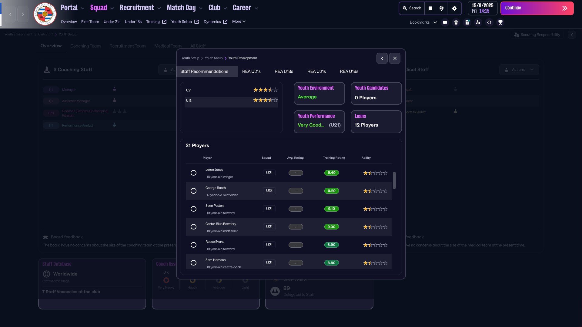 Youth Setup - duplication of teams - General UI Issues - Sports ...