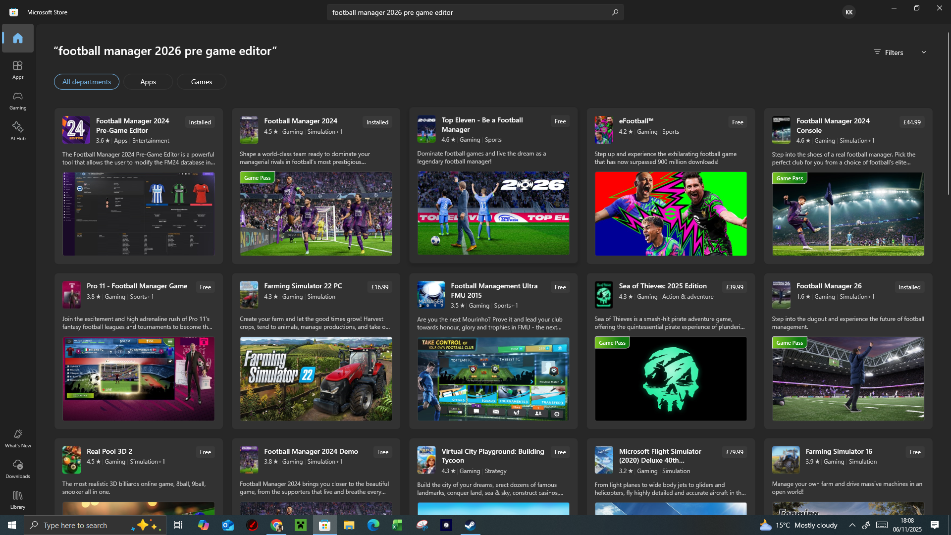 Cant find or download the pre game editor for football manager 26 - Pre ...