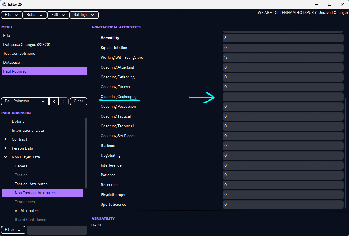 Football Manager 26 Pre-Game Editor error - Pre-Game Editor - Sports ...