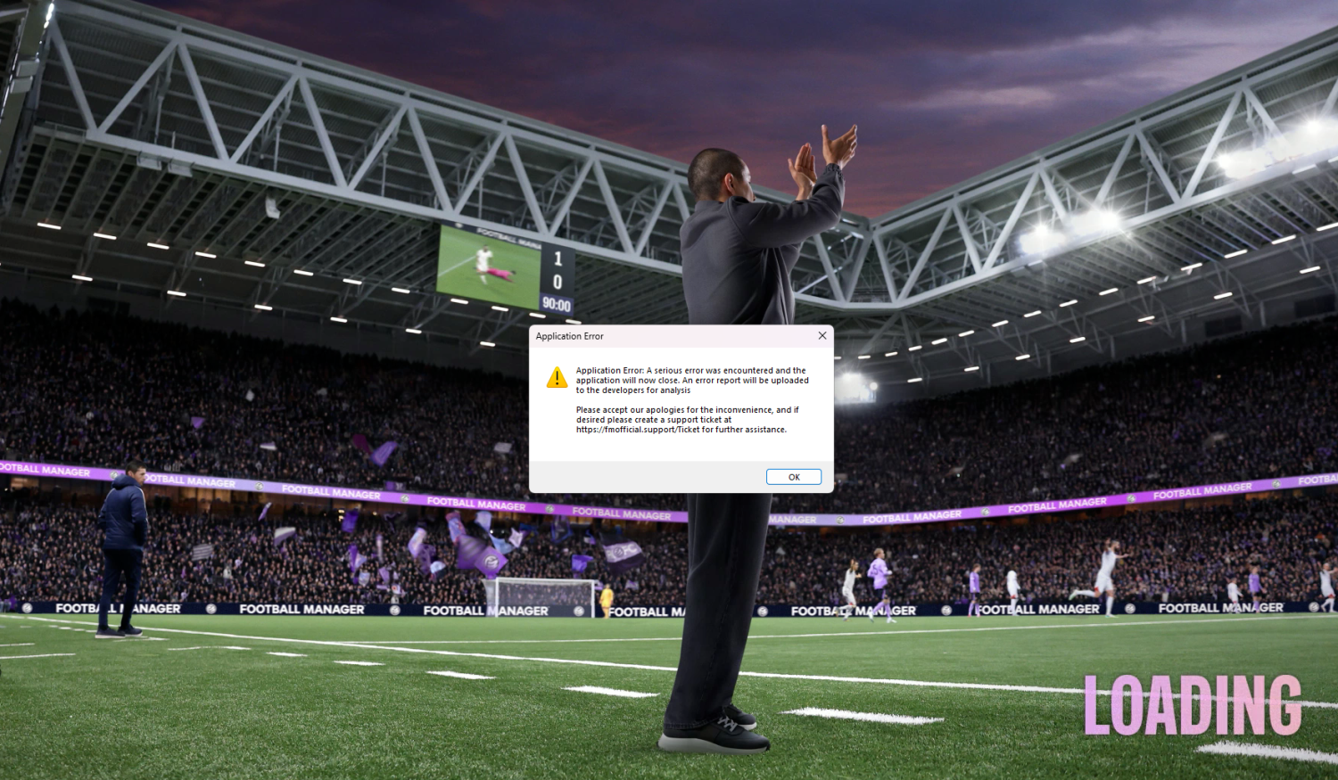 Game Crashes on start up. - Crash & Technical Issues - Sports ...