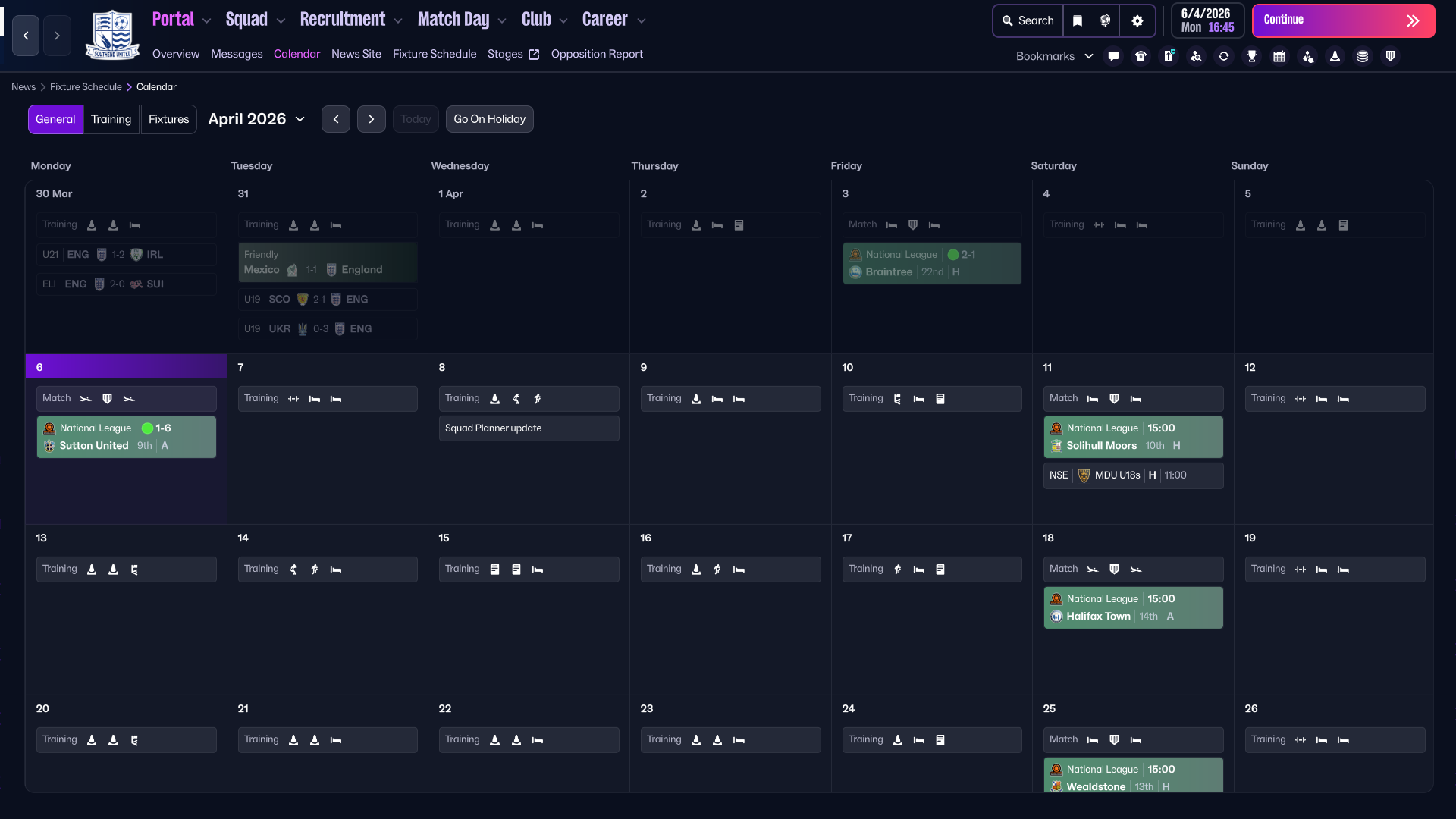 Fixtures list not showing all fixtures. - General UI Issues - Sports ...