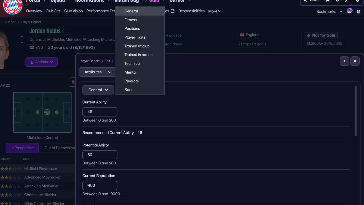 Can't edit staff attributes - In-Game Editor - Sports Interactive Community