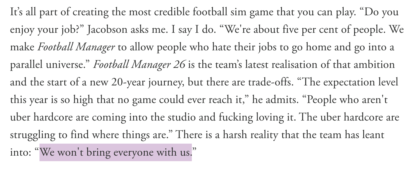 “FM26 Needs More Transparency and Communication” - Football Manager ...