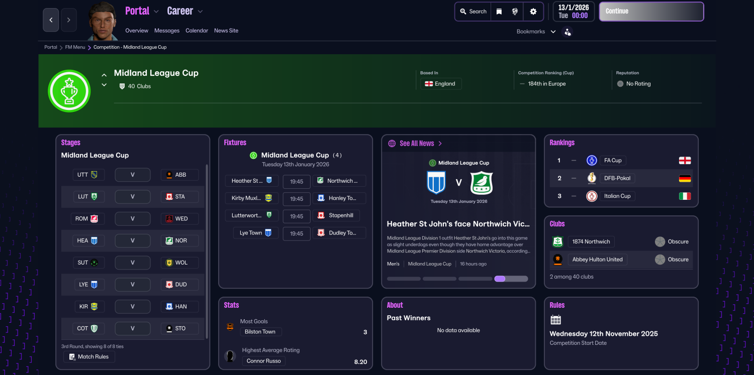 [FM26] England Level 10 League & Data Updates - Copy - Sports ...
