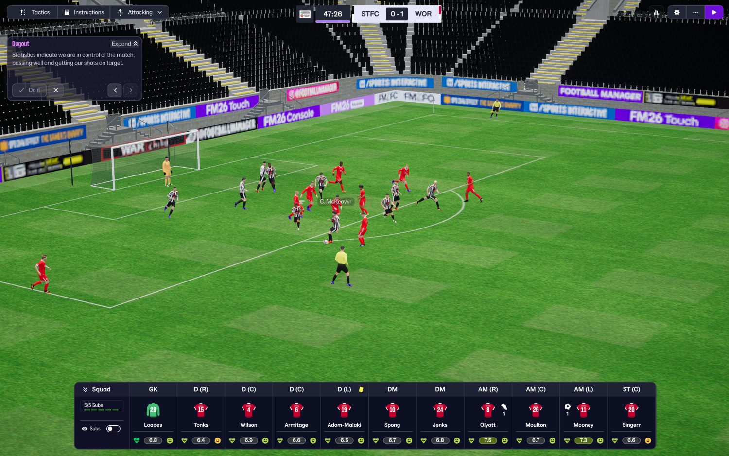 Empty Stadiums - Match Art & Animation - Sports Interactive Community