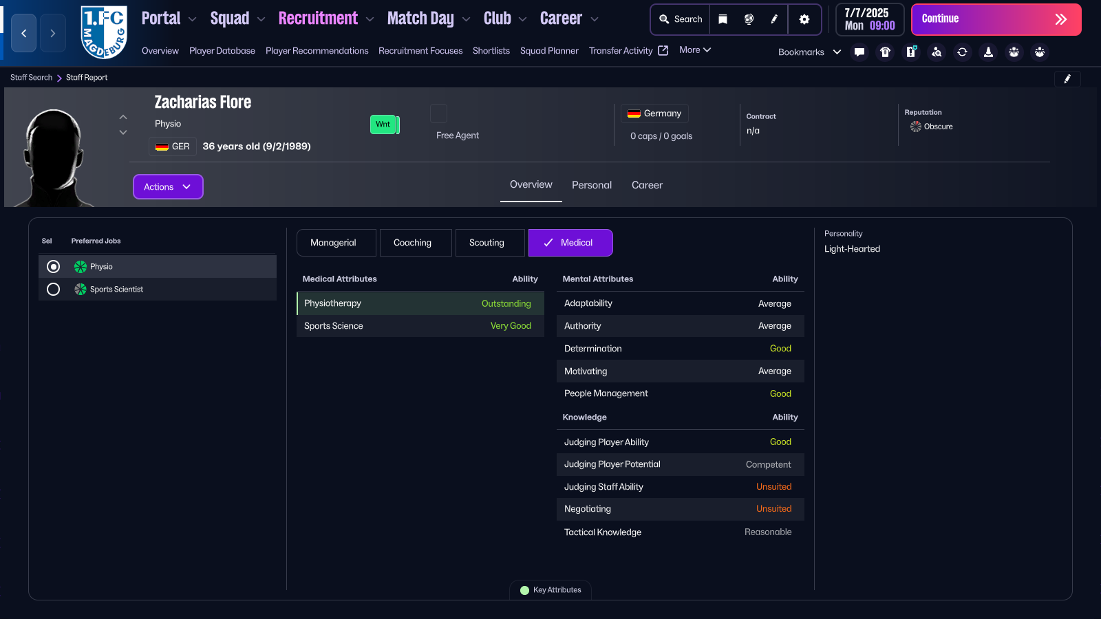 Attributes shown on staff search screen are incorrect - Recruitment UI ...