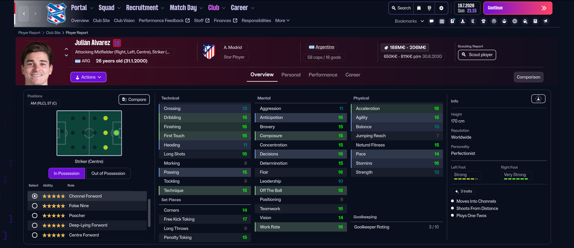 [FM26] FM26 Player Attribute Color Editor - Skinning Hideout - Sports ...