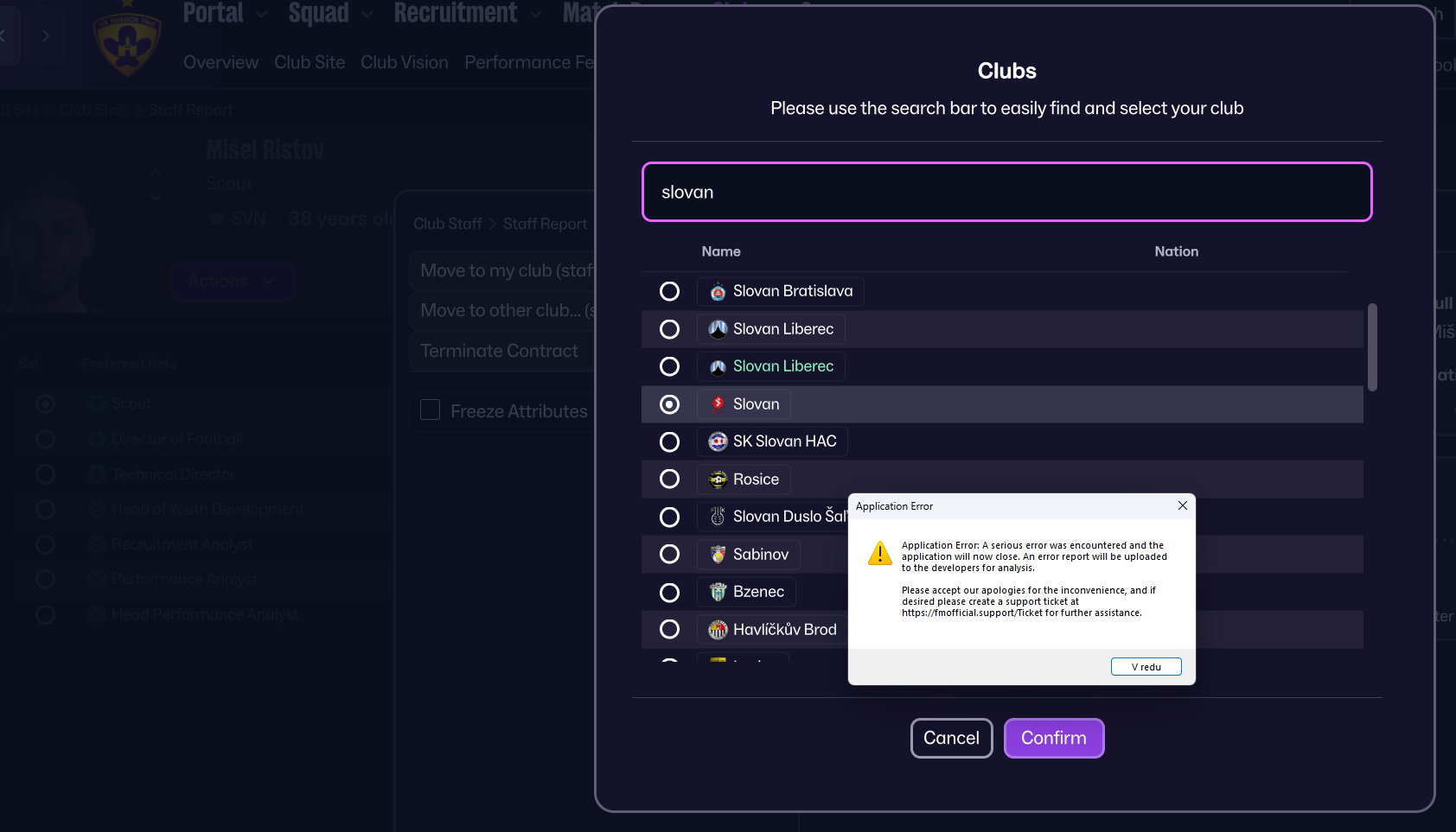 Using editor to move players crashes game - In-Game Editor - Sports ...