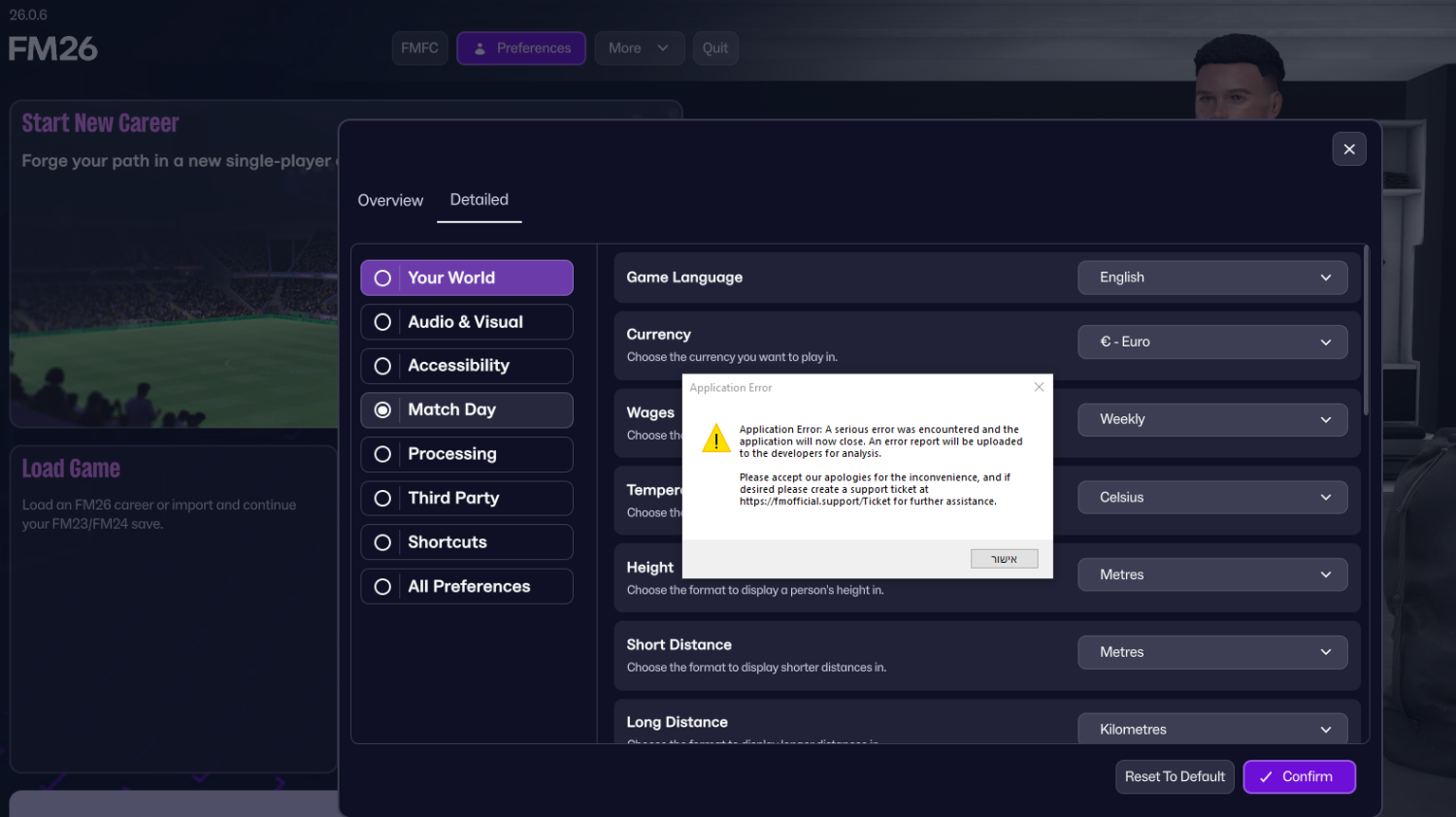 Official Football Manager 26 Feedback Thread - Page 294 - Football ...