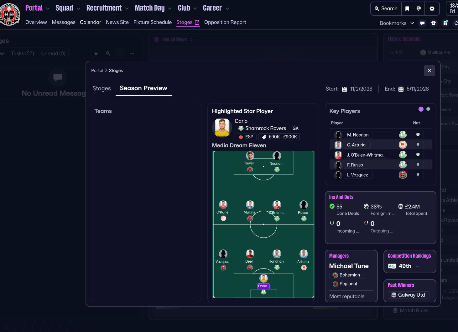 season preview no longer showing predicted league table - General UI ...