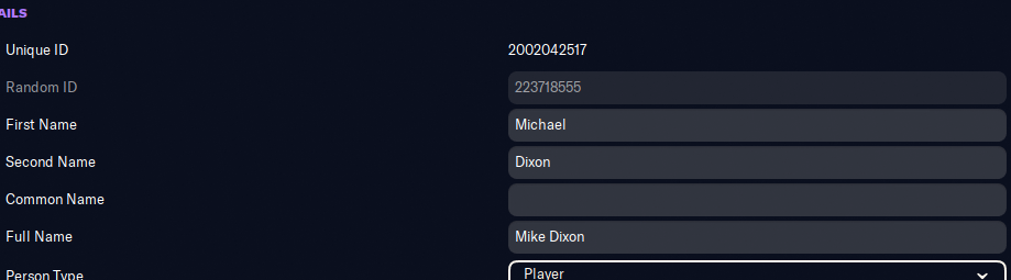 Created player has different ID in PGE and in newly created game - Pre ...