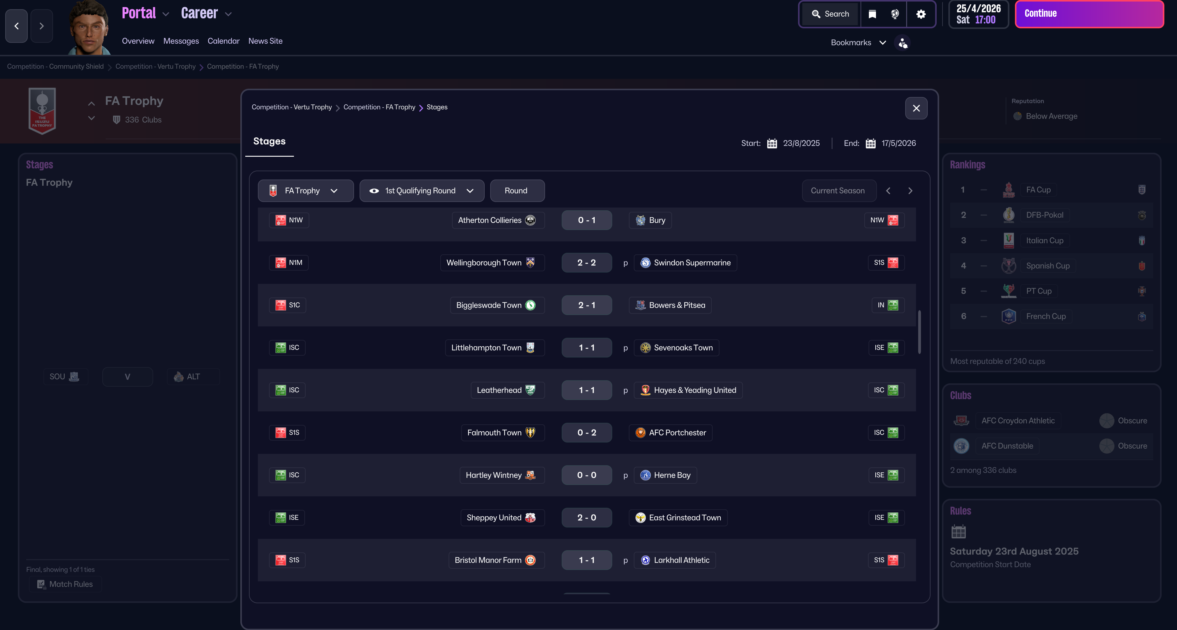 [FM26] England Level 10 League & Data Updates - Copy - Sports ...