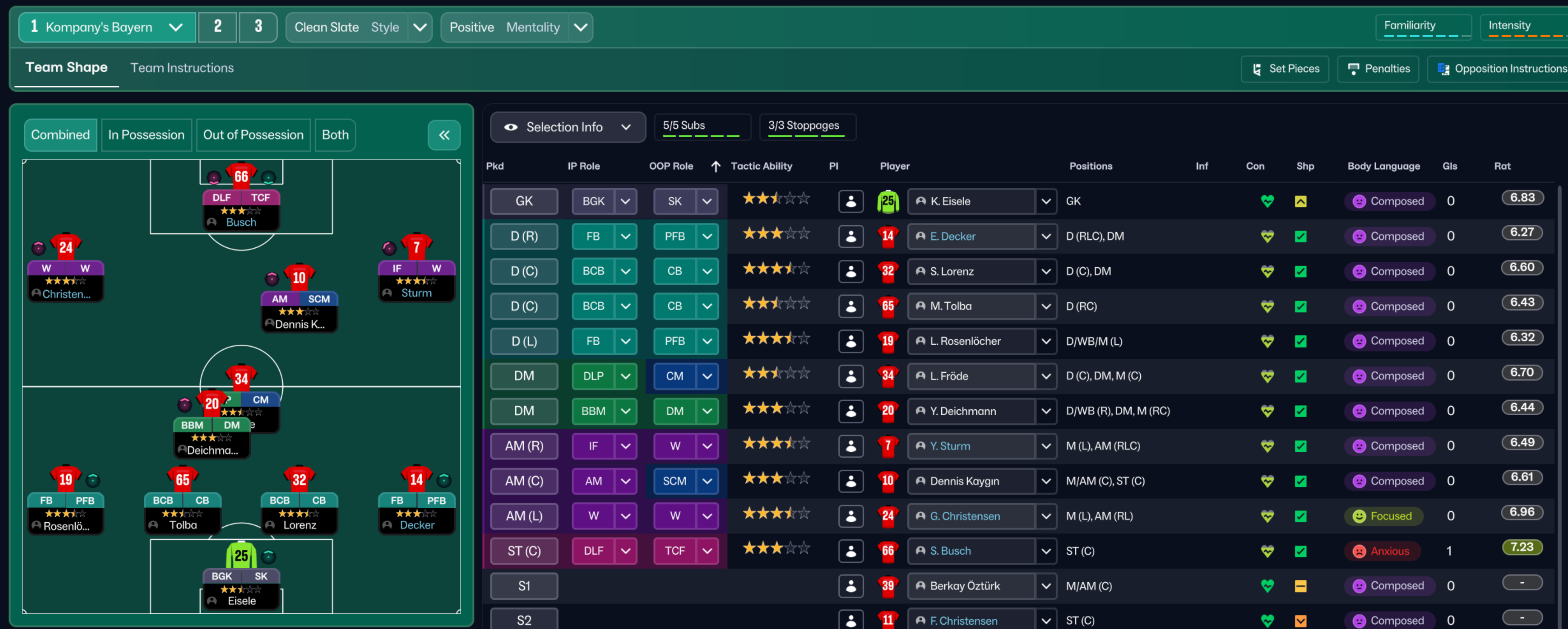 Tactic Ability does not update when changing tactics in match - Match ...