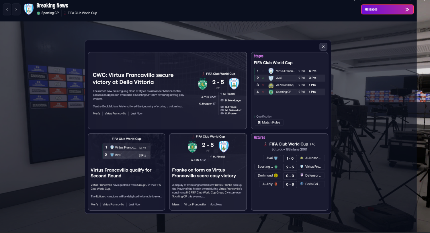 Official Football Manager 26 Feedback Thread - Page 367 - Football ...