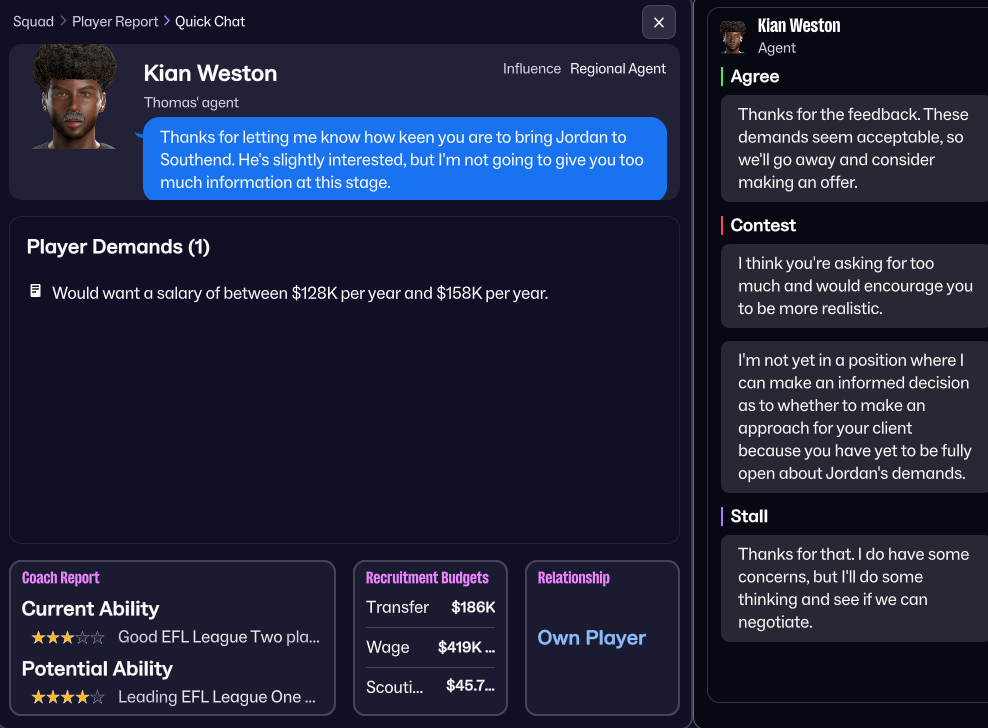 Negotiations... - Football Manager General Discussion - Sports ...