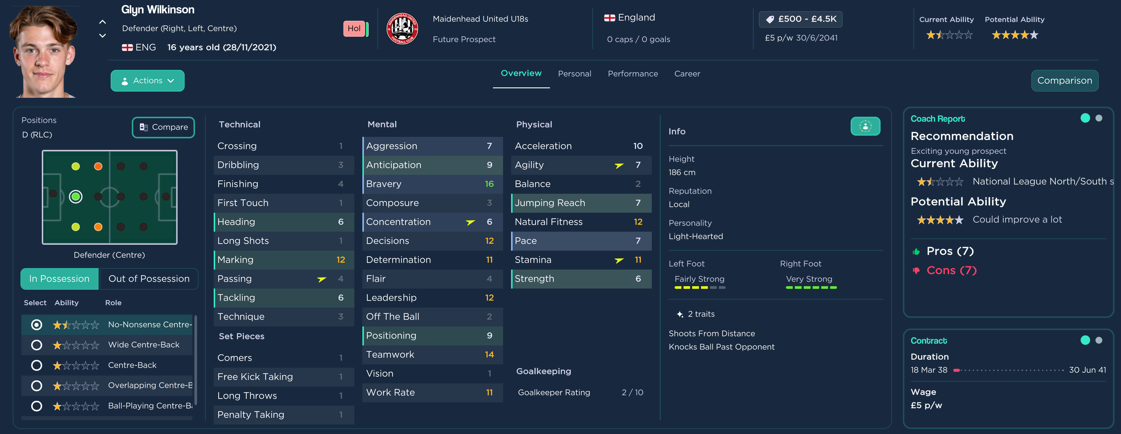 [FM26] Maidenhead - Youth-Only in England + Rest of the World ...
