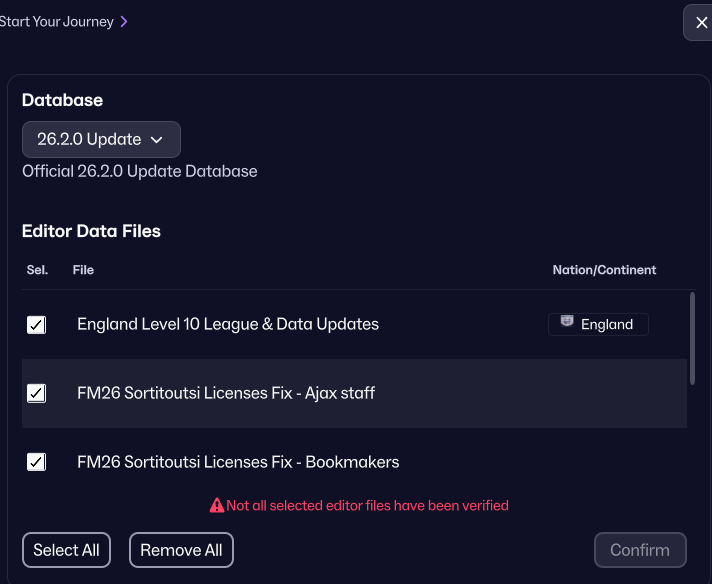 [FM26] England Level 10 League & Data Updates - Editors Hideaway ...