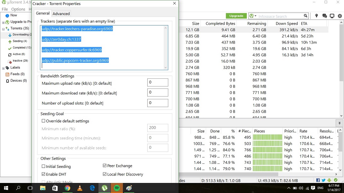 UTORRENT WINDOW WONT FIT ON SCREEN - Troubleshooting - µTorrent ...
