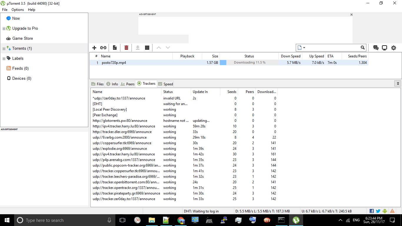 Multiple Tracker Handling - General - µTorrent Community Forums