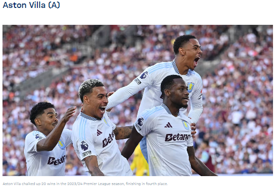 Champions League 2024/25 League Phase Draw - Villa Talk - VillaTalk