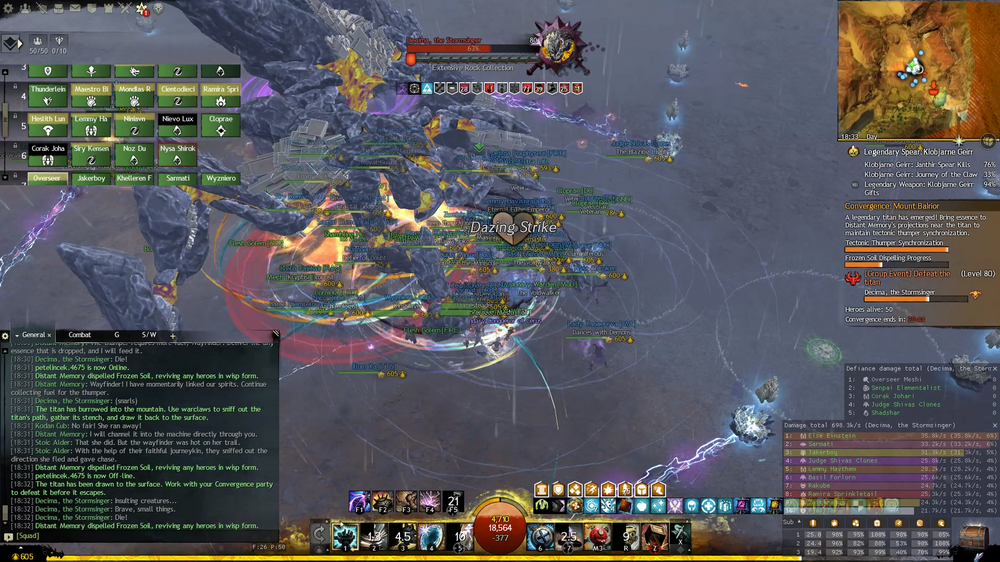 Visual cluster (kitten): Mount Balrior Convergence - Instanced Group ...