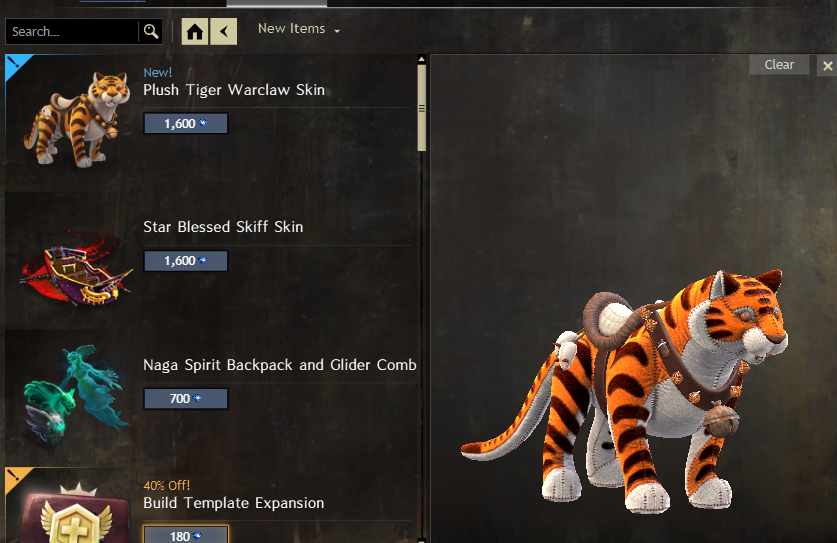 PLUSH WARCLAW - World vs. World - Guild Wars 2 Forums
