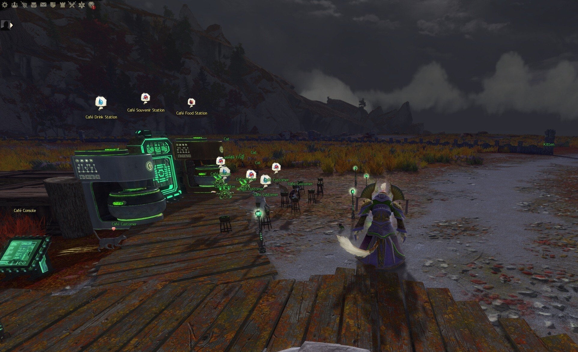 The april fool mini-game "café" was genious fun! An idea to keep on ...