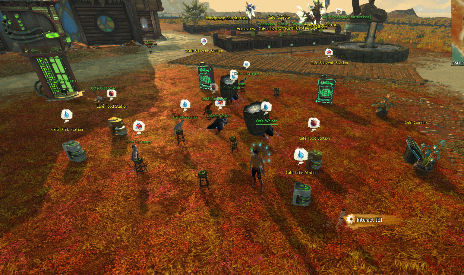 The april fool mini-game "café" was genious fun! An idea to keep on ...