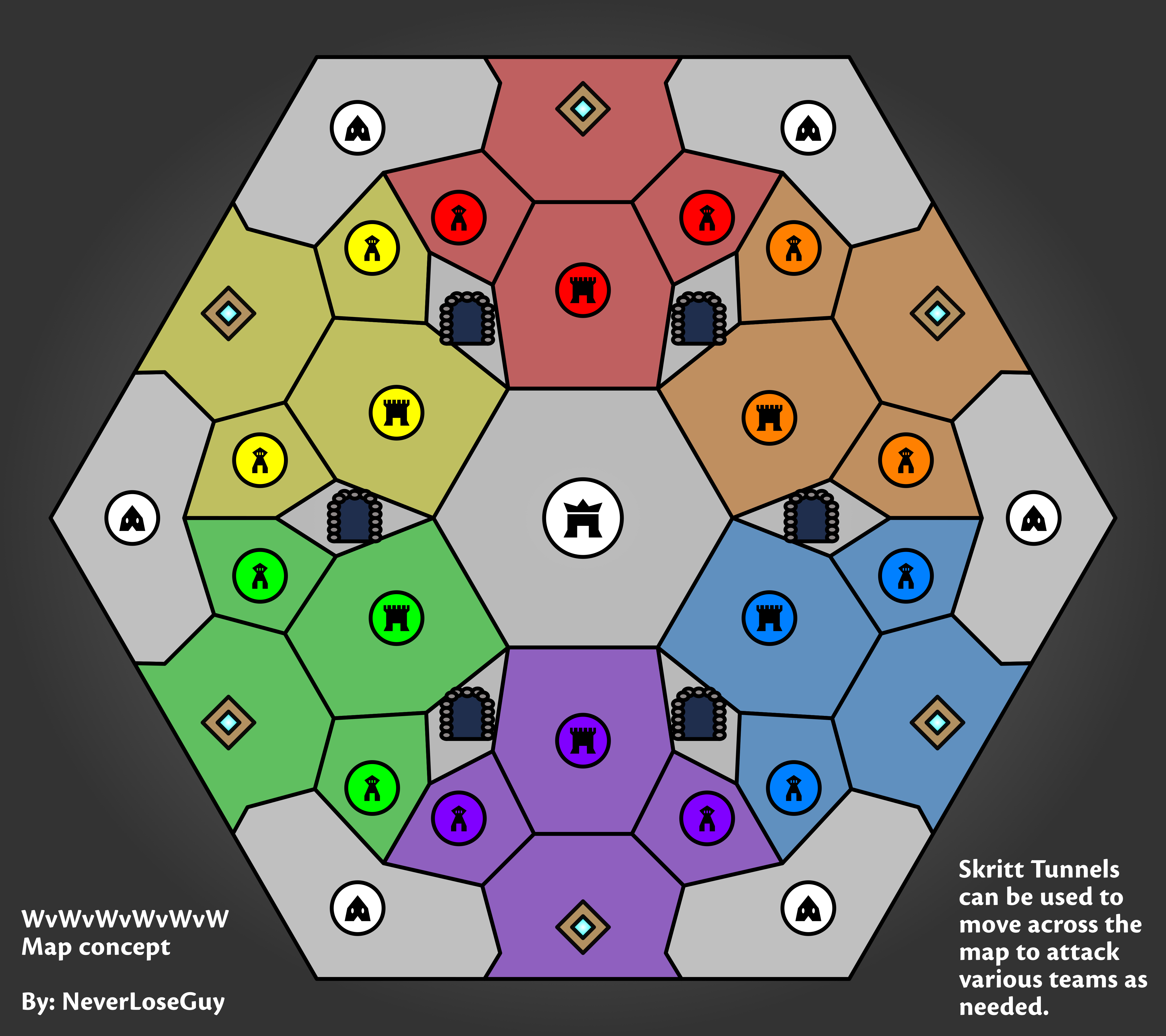 6-Way WvW map concept - World vs. World - Guild Wars 2 Forums