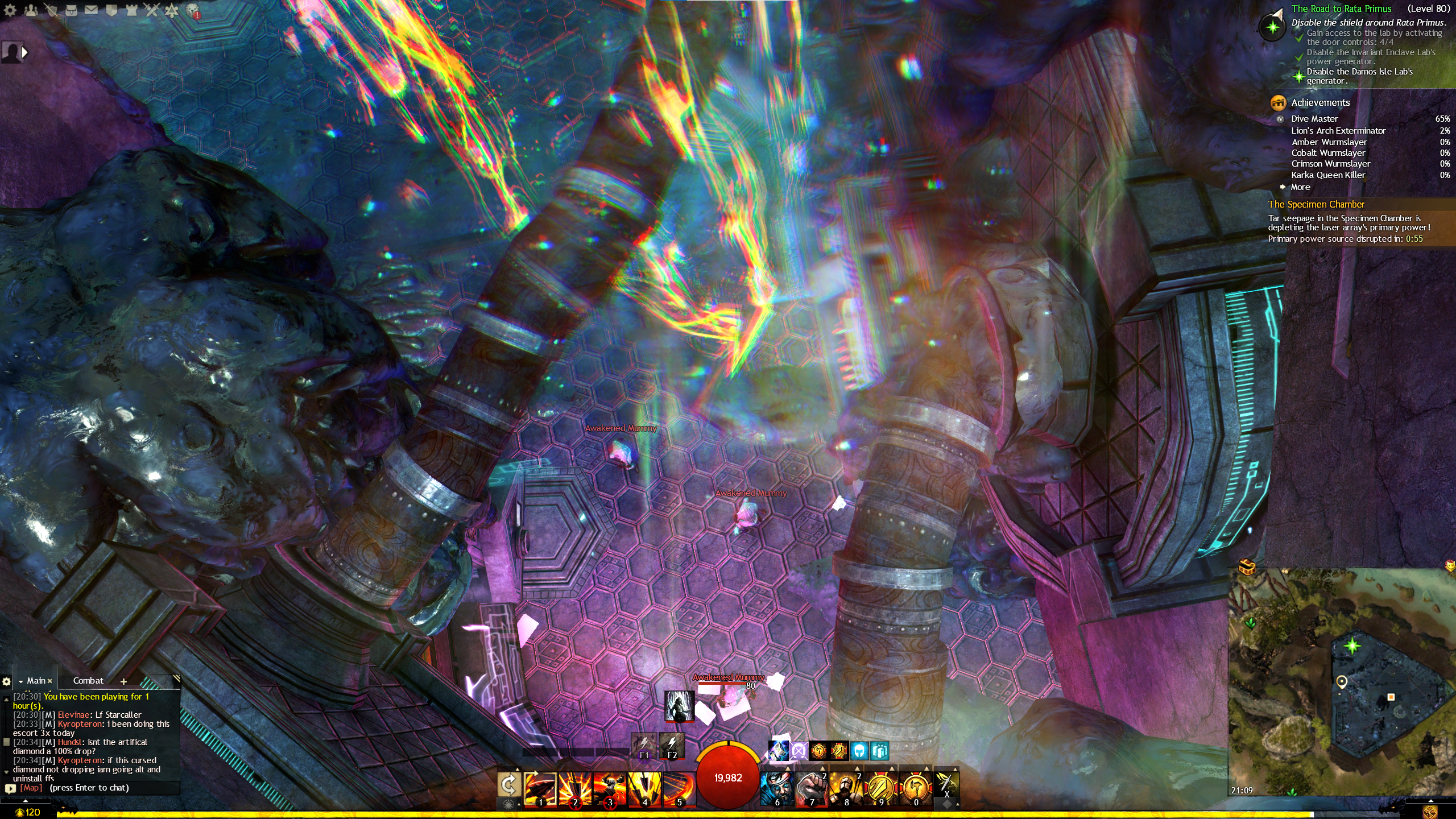 Stuck inside ley float energy (Damos Isle Lab story quest) - Bugs: Game ...