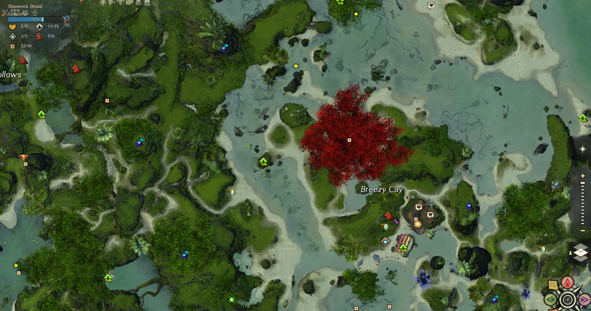 VoE Masteries color mismatch, after completed mastery node on map ...