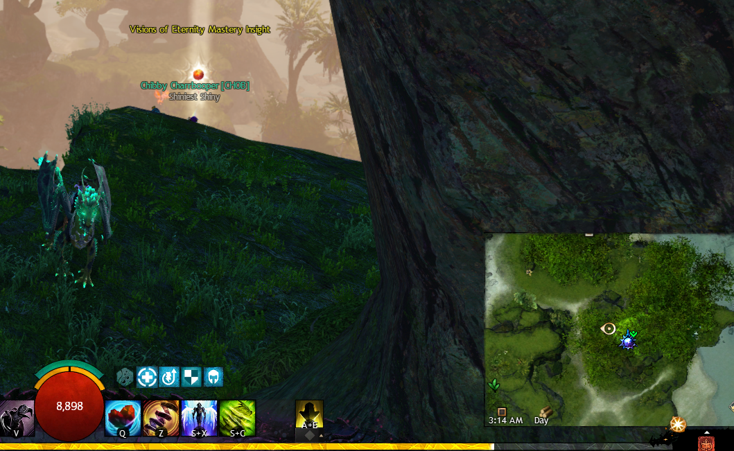 VoE Masteries color mismatch, after completed mastery node on map ...