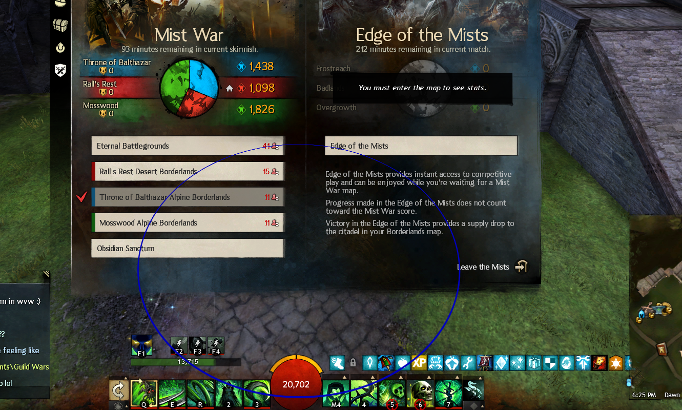 WvW map bugged. Outnumbered on map with a queue. - Bugs: Game, Forum ...