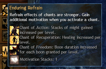 Tooltip of "Enduring Refrain" is absolutely useless, please do ...