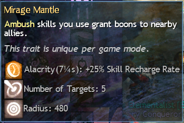 Return Mirage Stability to Bountiful Disillusionment trait - Mesmer ...