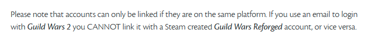 Guild Wars Reforged on Steam Error Code 103 and 244 - Account ...
