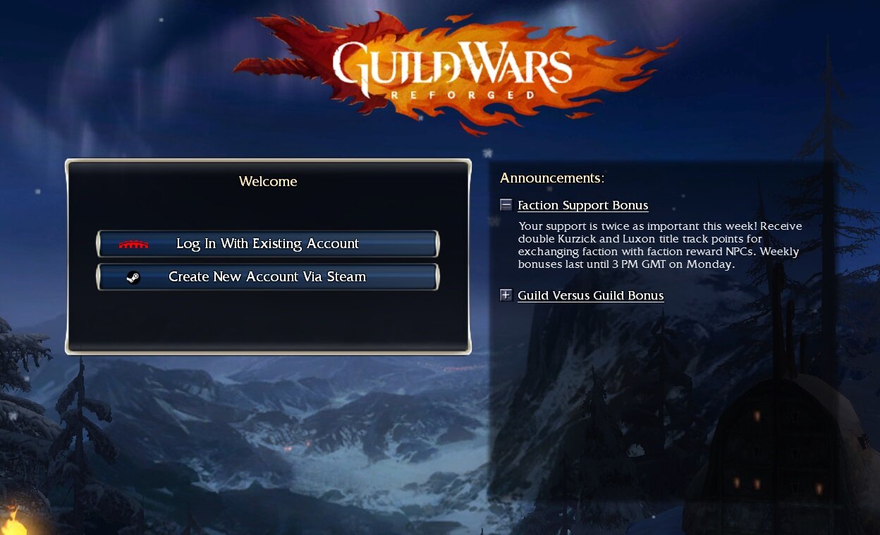 Guild Wars Reforged: Steam or Standalone? - Account & Technical Support ...